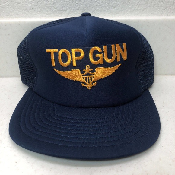 Snapback | Accessories | Vintage Top Gun 986 Paramount Pictures Movie ...
